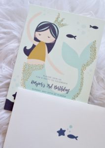 Harper's Mermaid Themed 3rd Birthday Party - Middle of Somewhere