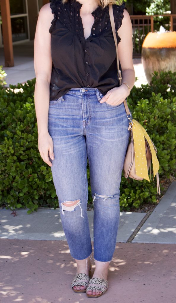 High Rise Boyfriend Jeans: The Weekly Style Edit - Middle of Somewhere