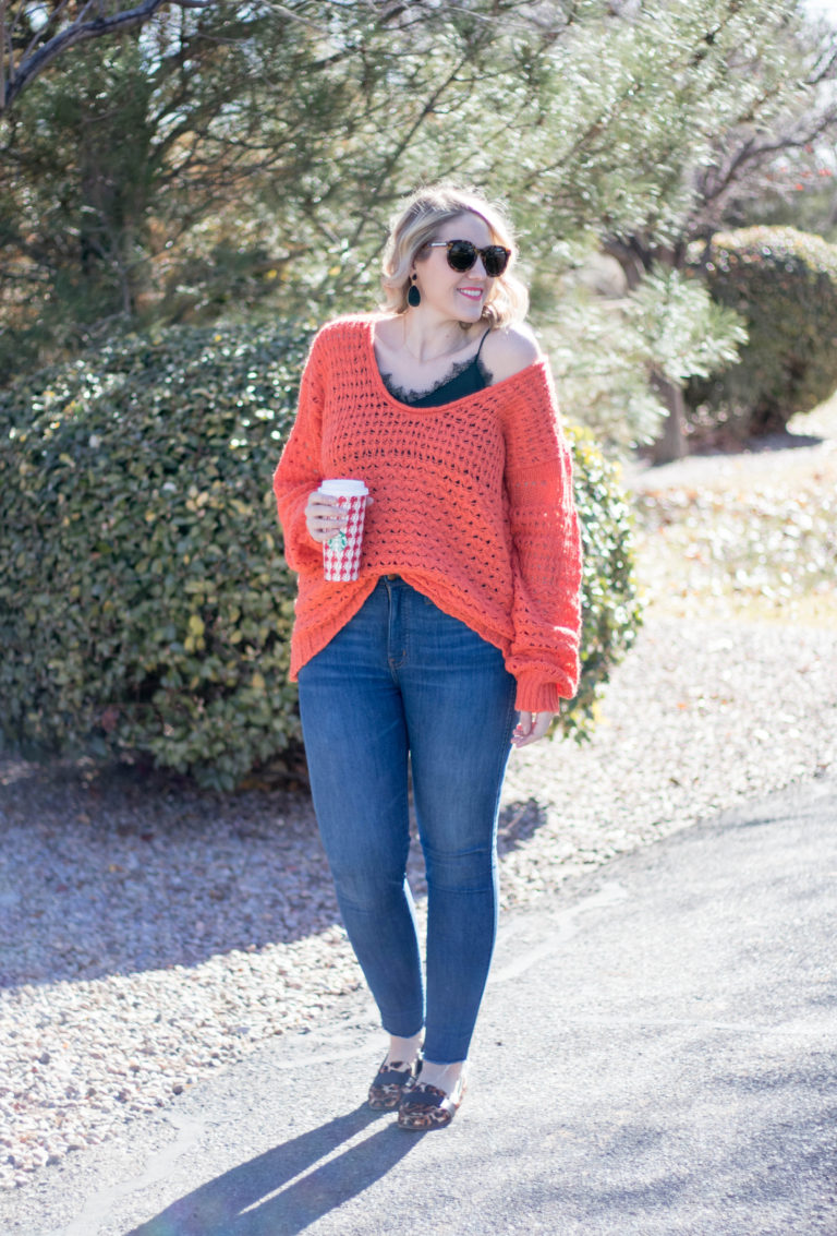 Oversized Free People Sweater: The Weekly Style Edit - Middle of Somewhere